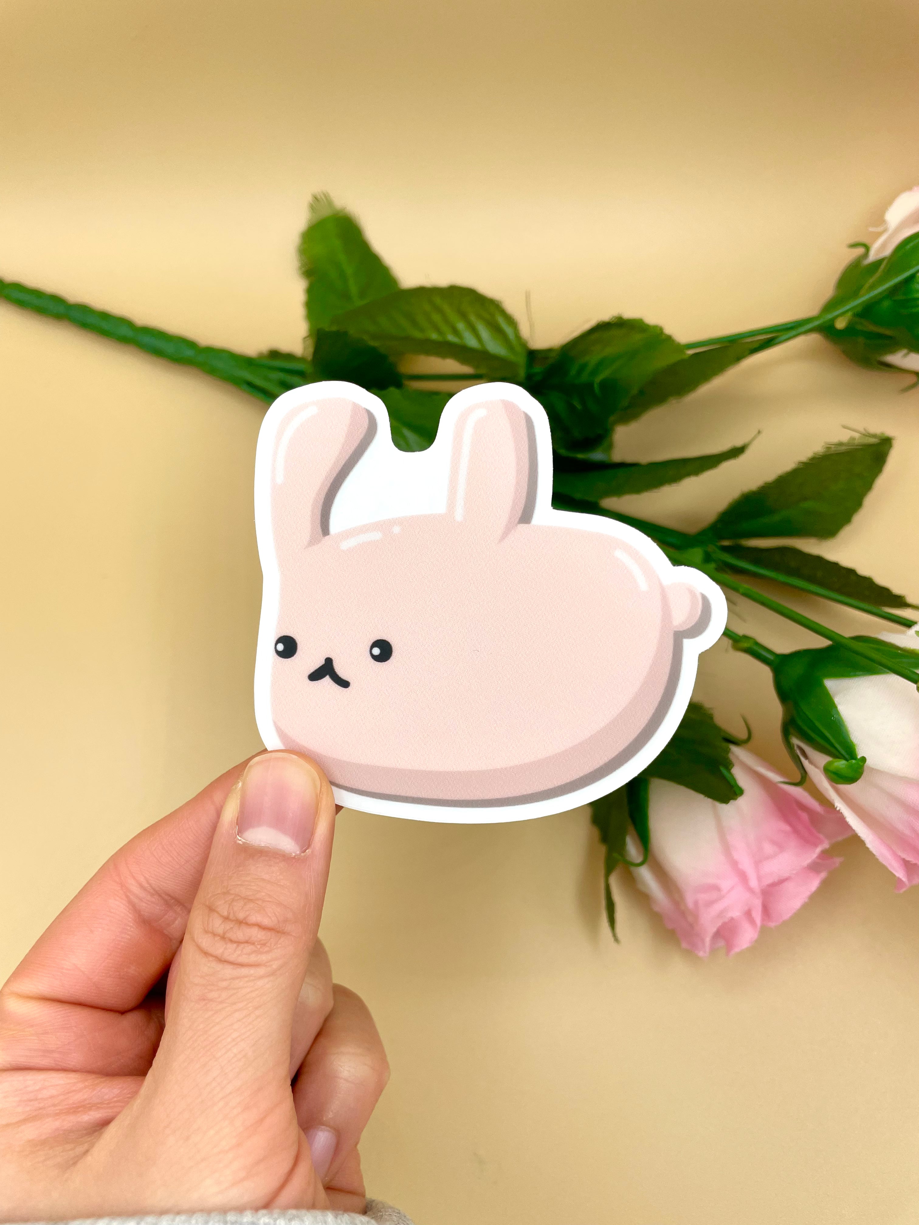 OG Bunny Vinyl Sticker (Transparent) – Niche Create